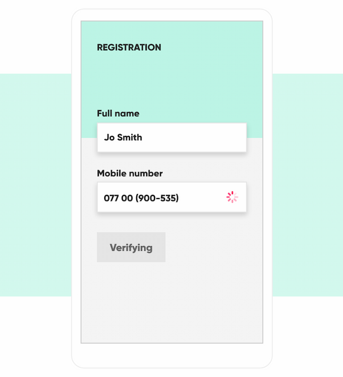 Mobile Validation API - Postcoder