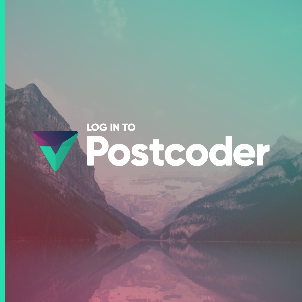 Log in to Postcoder - Postcoder