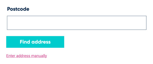 How to build a UK address form