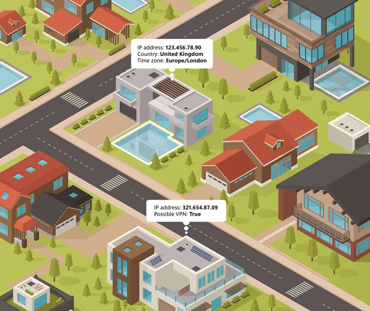 Using IP address geolocation to improve UX